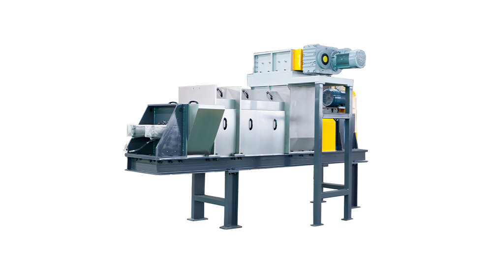 Integrated Crushing, Pressing, and Dewatering Machine